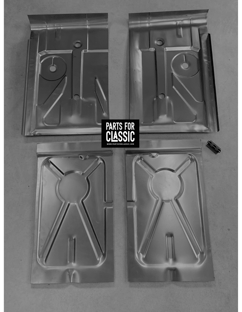 E30 Repair floor metal panel set Front/Rear L+R both sides ...